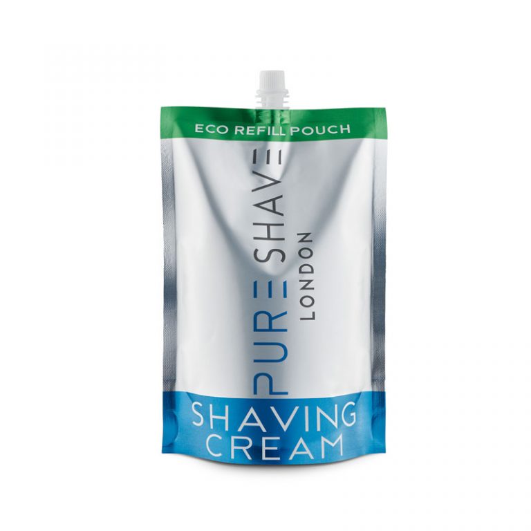 Shaving Cream (150ml) With Refillable Bottle | Pure Shave